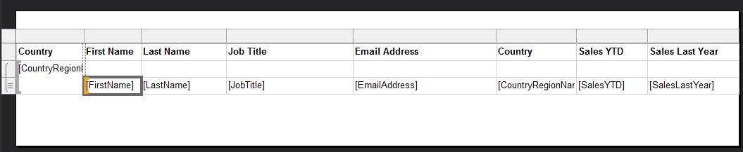SQL Server Reporting Services Part II: Basic Grouping